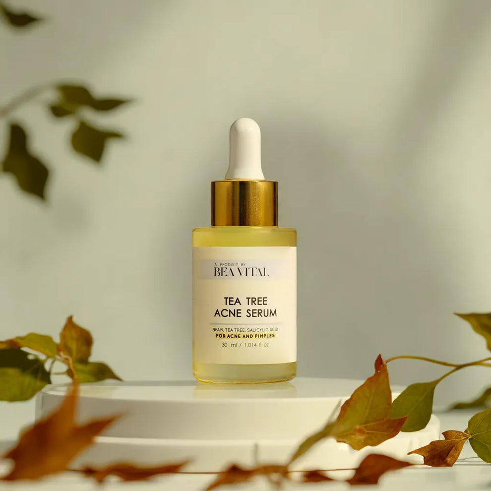 Tea Tree Acne Serum - 30ml For Acne & Pimples With Tea Tree & Salicyli